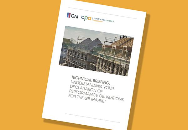 Technical briefing supports compliance with DoP obligations | GAI